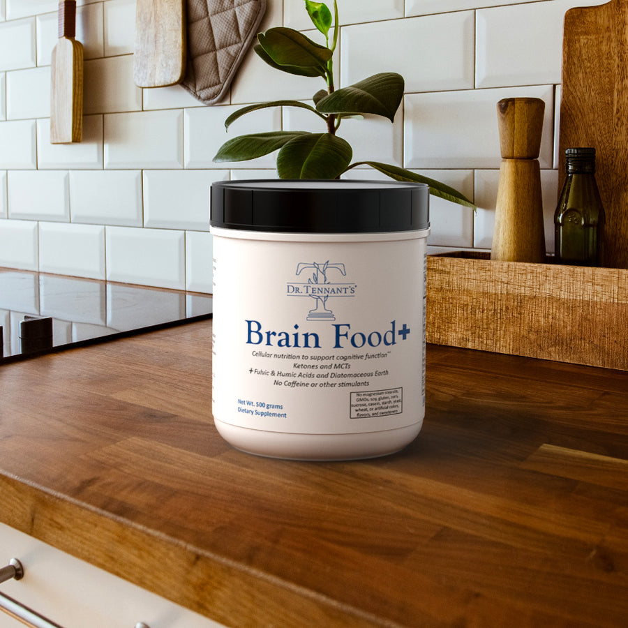 Brain Food Plus - Shop Nutritional Supplements For Focus - Tennant Products