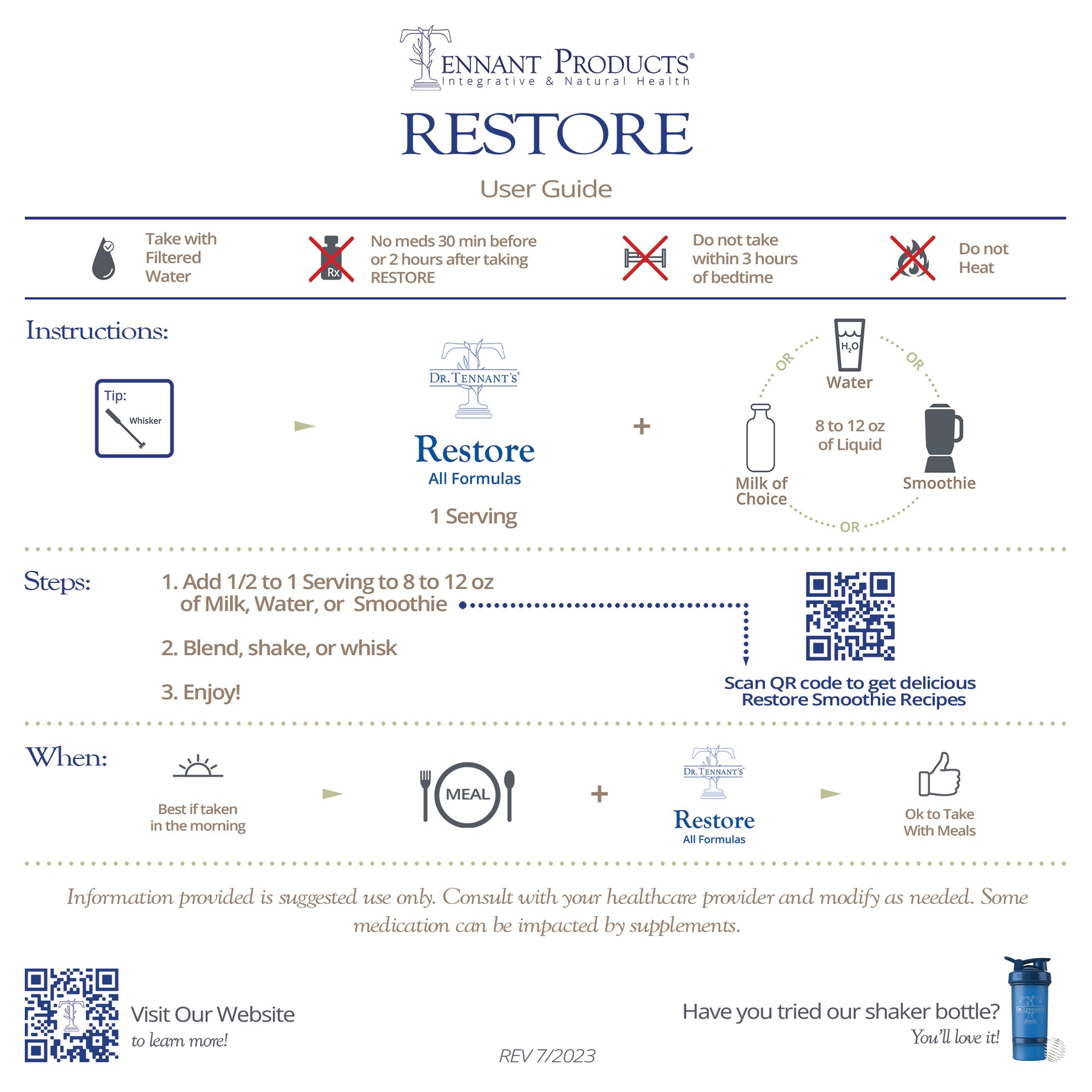 Restore Professional Formula (Vanilla) - Shop Protein + Nutrient Drink ...